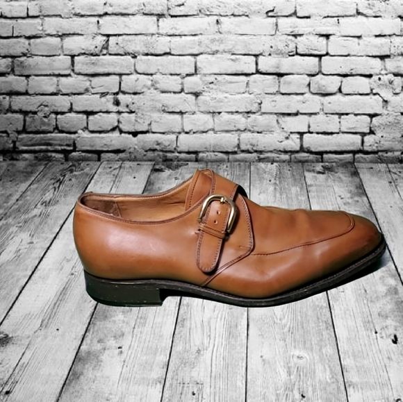 Brooks Brothers | Shoes | Brooks Brothers Brown Slip On Mens Dress ...